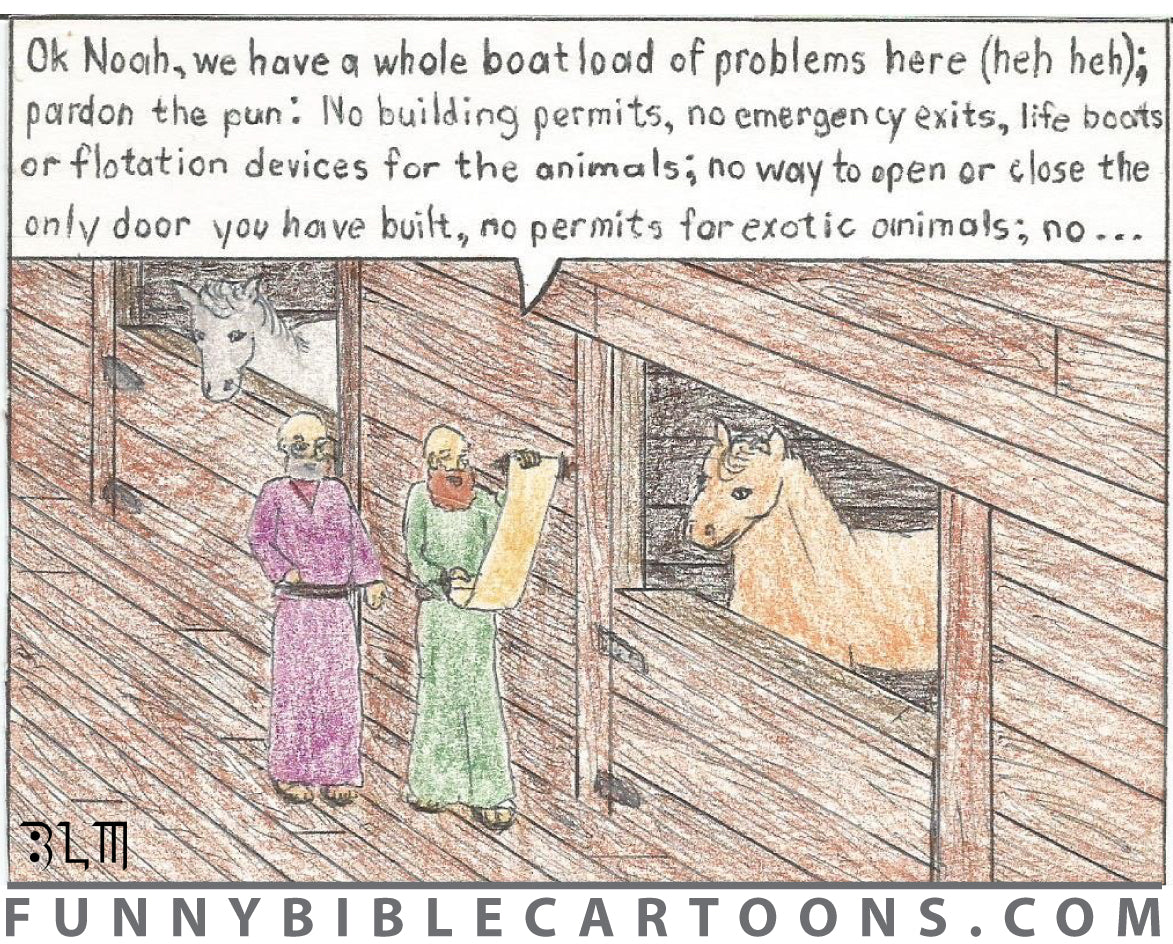 Noah – Funny Bible Cartoons
