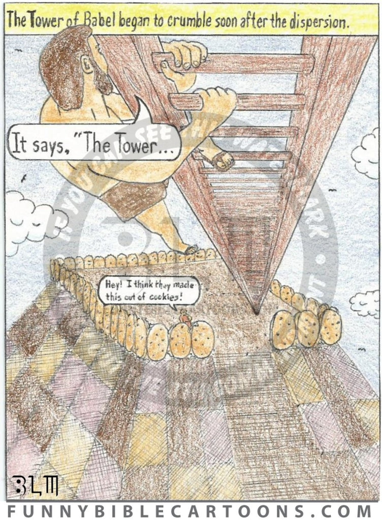 Cookie Tower – Funny Bible Cartoons