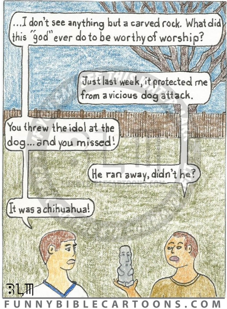 God Protector – Funny Bible Cartoons