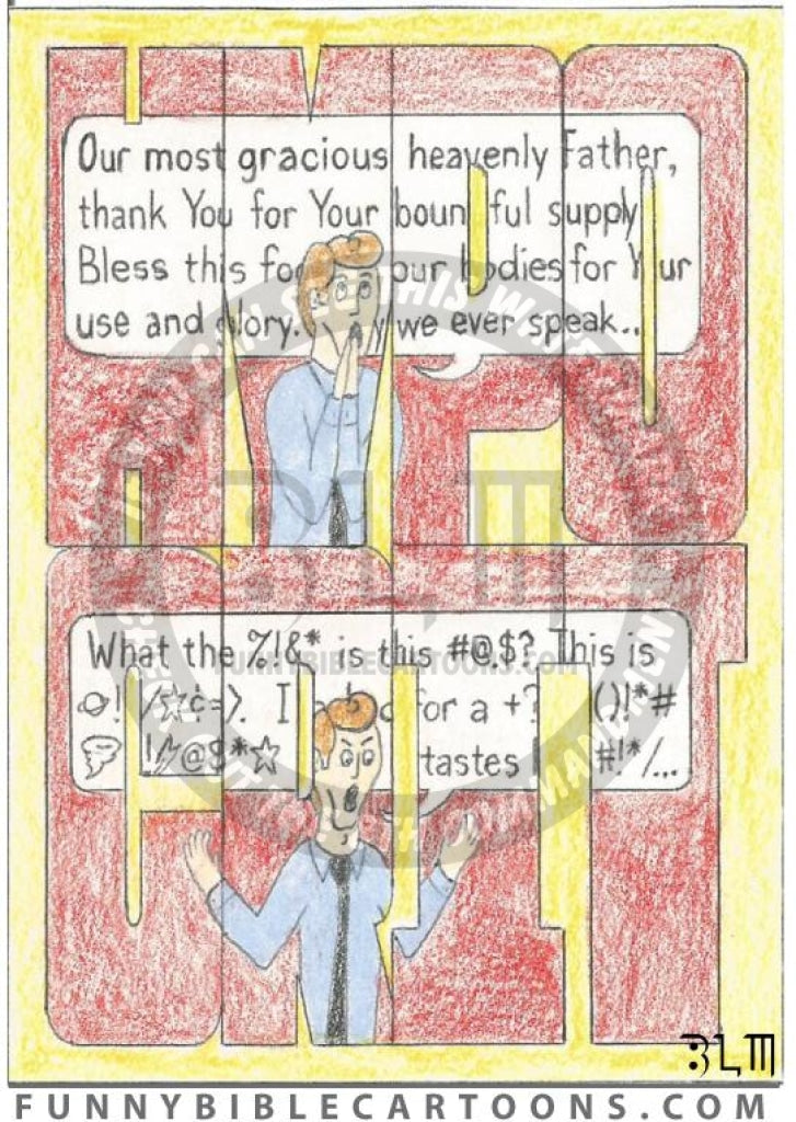 Hypocrite! – Funny Bible Cartoons