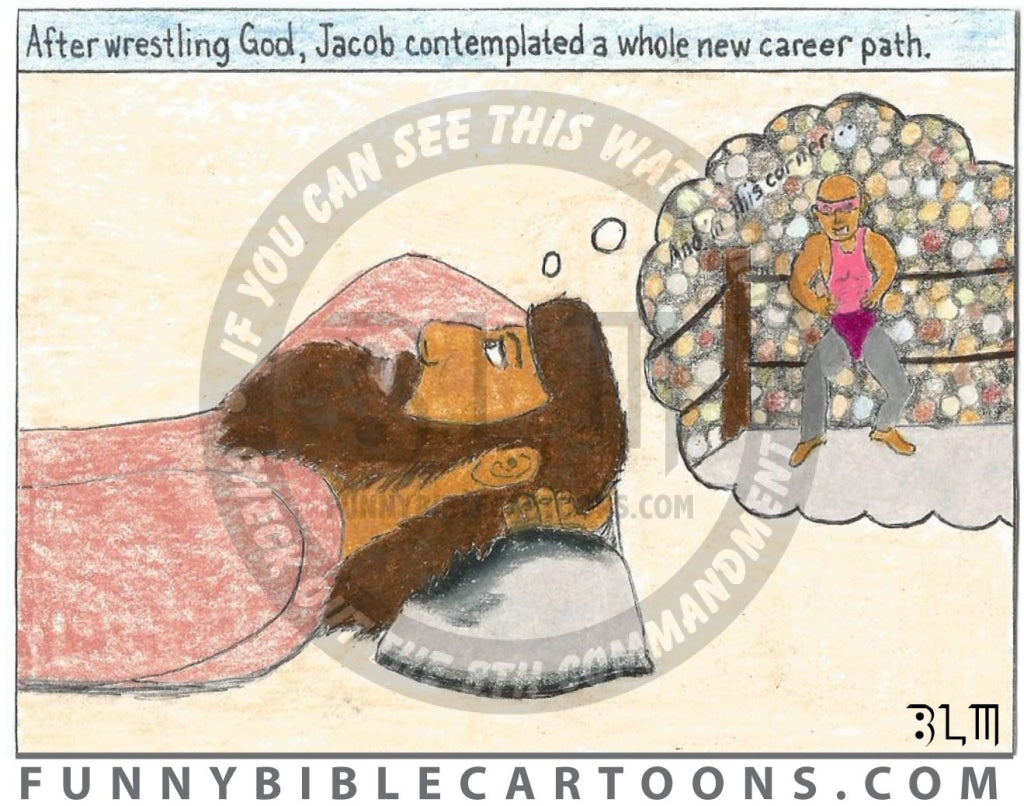 Jacob’s New Career Path – Funny Bible Cartoons