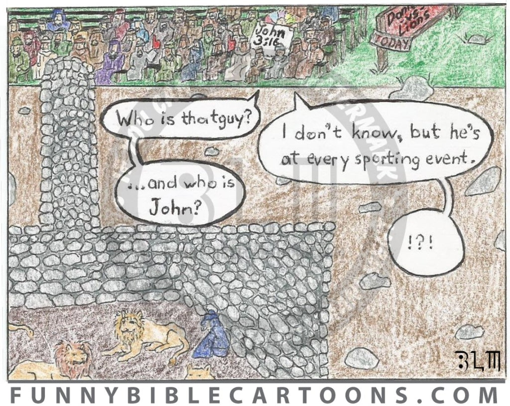 John 3:16ing – Funny Bible Cartoons