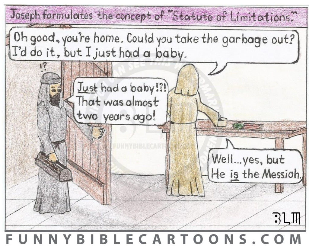 Joseph Formulates the Concept of the Statute of Limitations – Funny ...