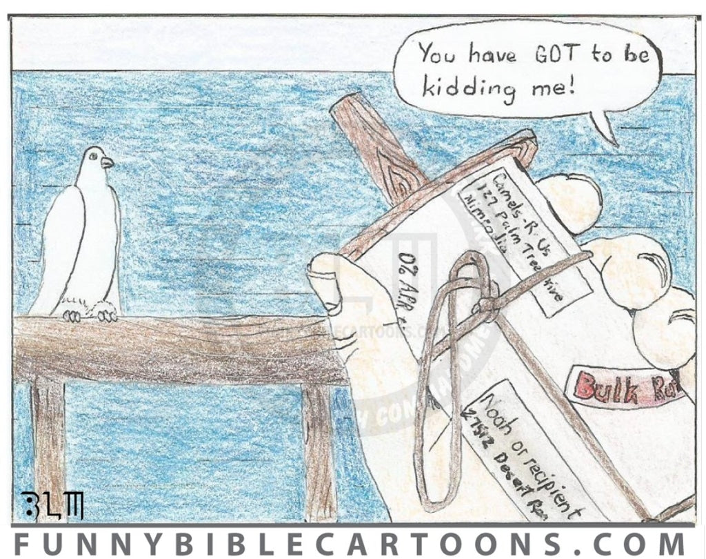 Junk Mail – Funny Bible Cartoons