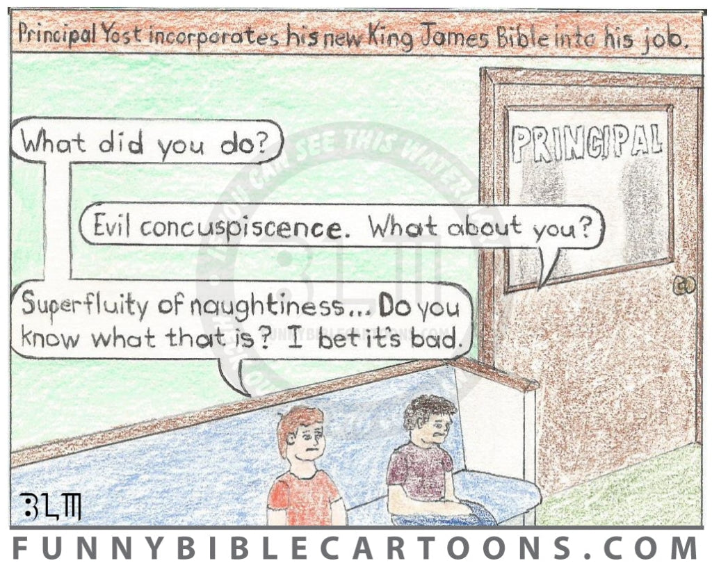 Principal Yost – Funny Bible Cartoons