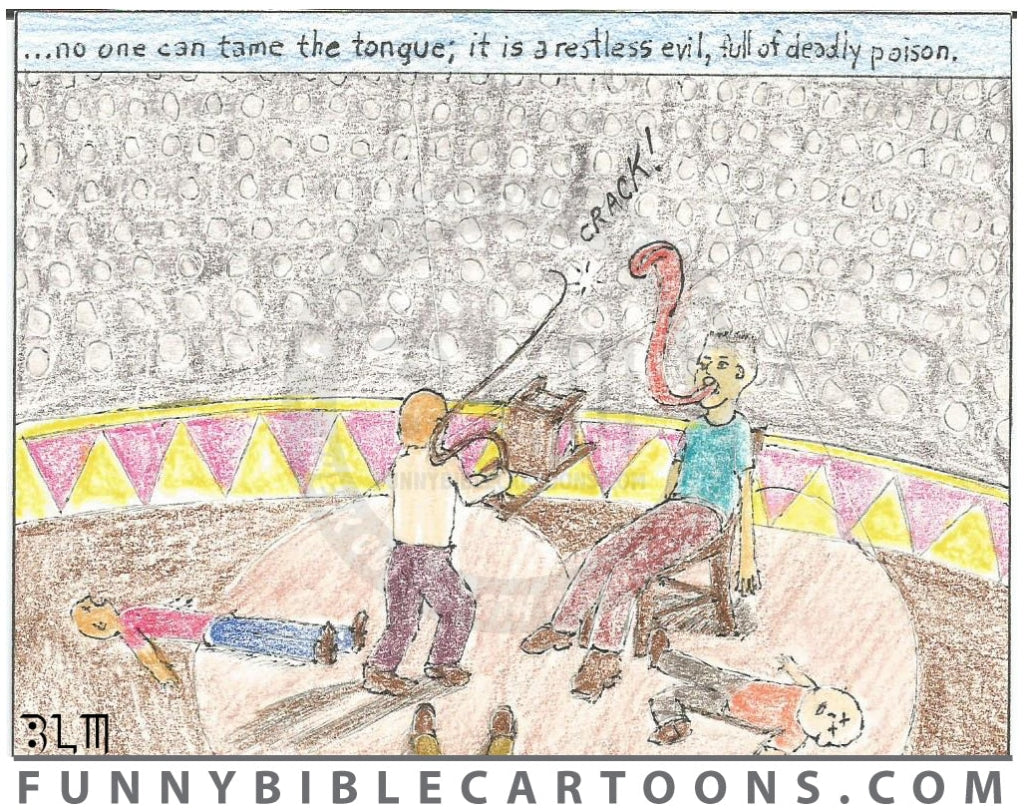 Tongue Tamer – Funny Bible Cartoons